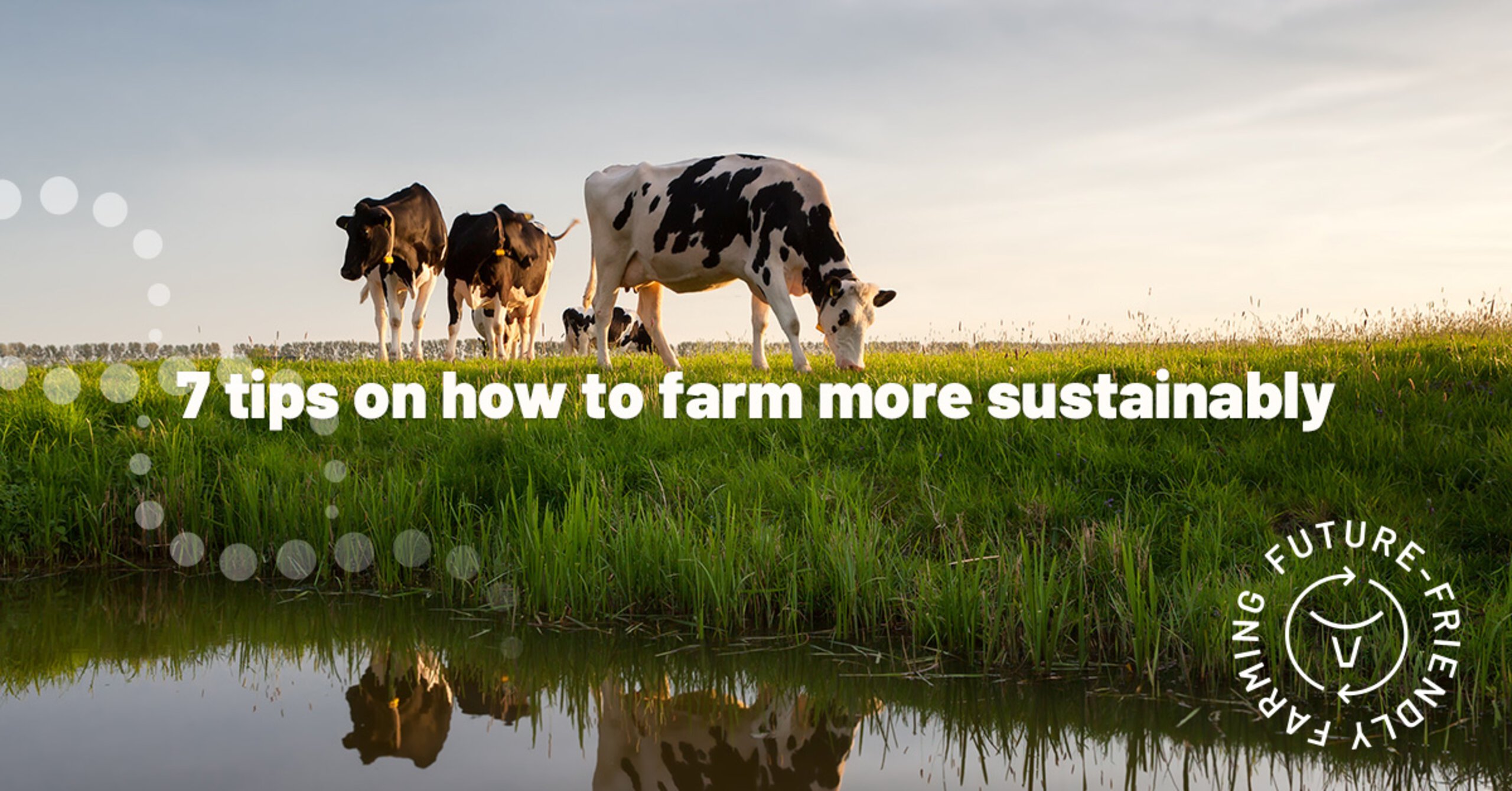 7 tips for more sustainable farming